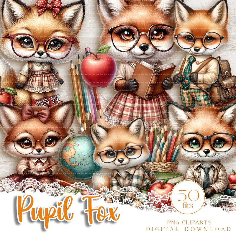 Whimsical Fox - Etsy