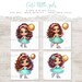 Cute Little Girls PNG Clipart Set, 8 Printable Digital Illustrations ...