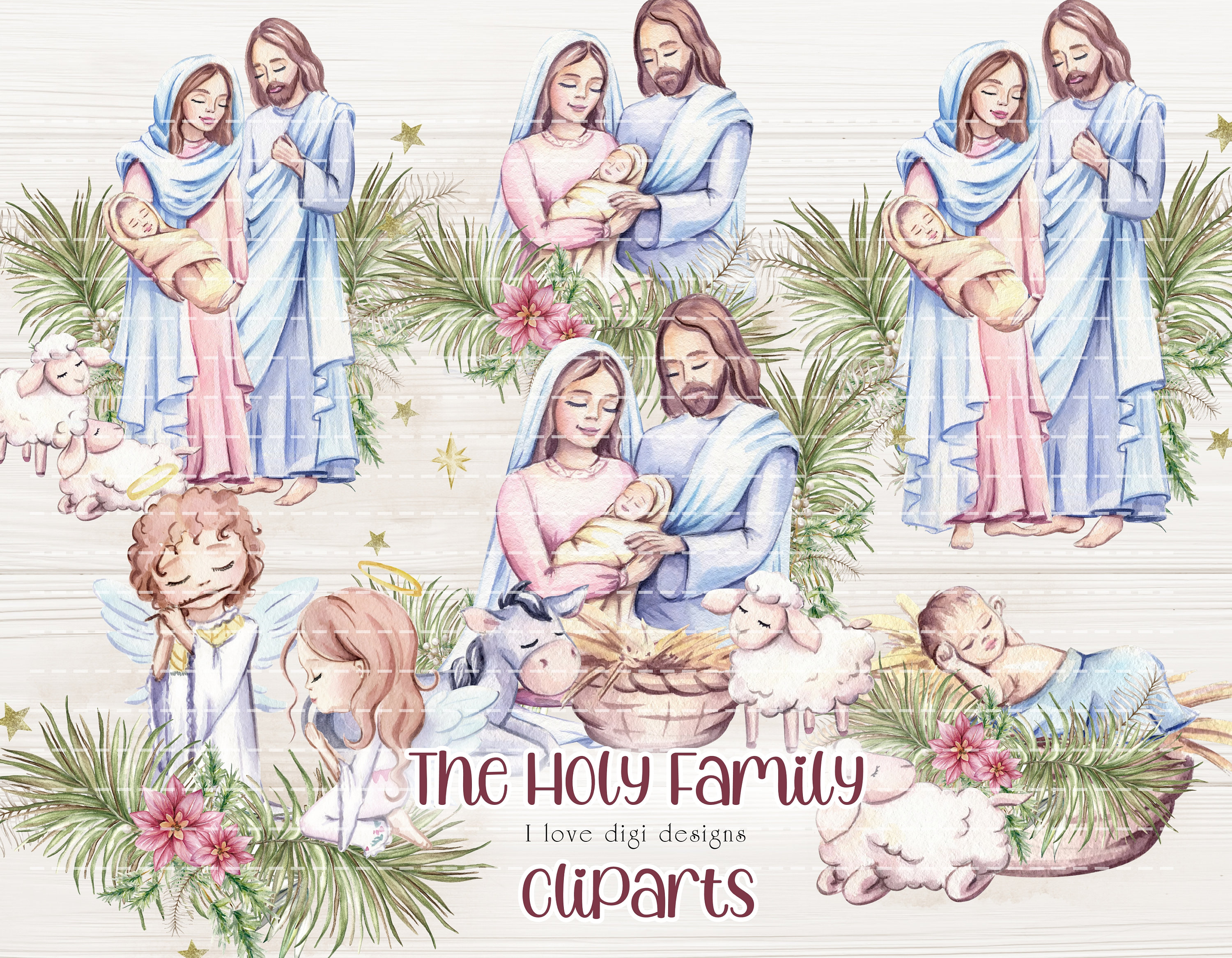 Holy Family Clip Art
