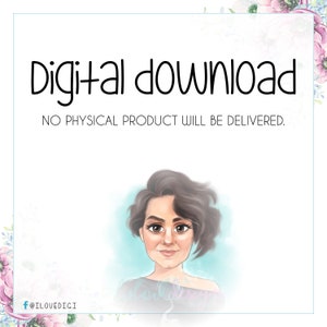 Boho Wedding Digital Stamp, Family Occasional Digital Download, Memory ...