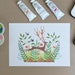 Leaping Stag A5 Print - Etsy
