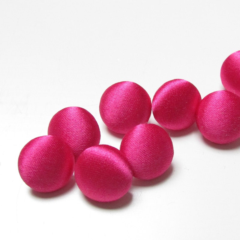 Hot Pink Button - Etsy
