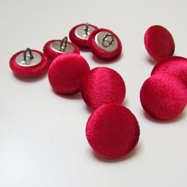 Red Velvet Dress - Etsy