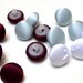Wedding White Satin Buttons, Fabric Sewing Buttons, White Wedding ...