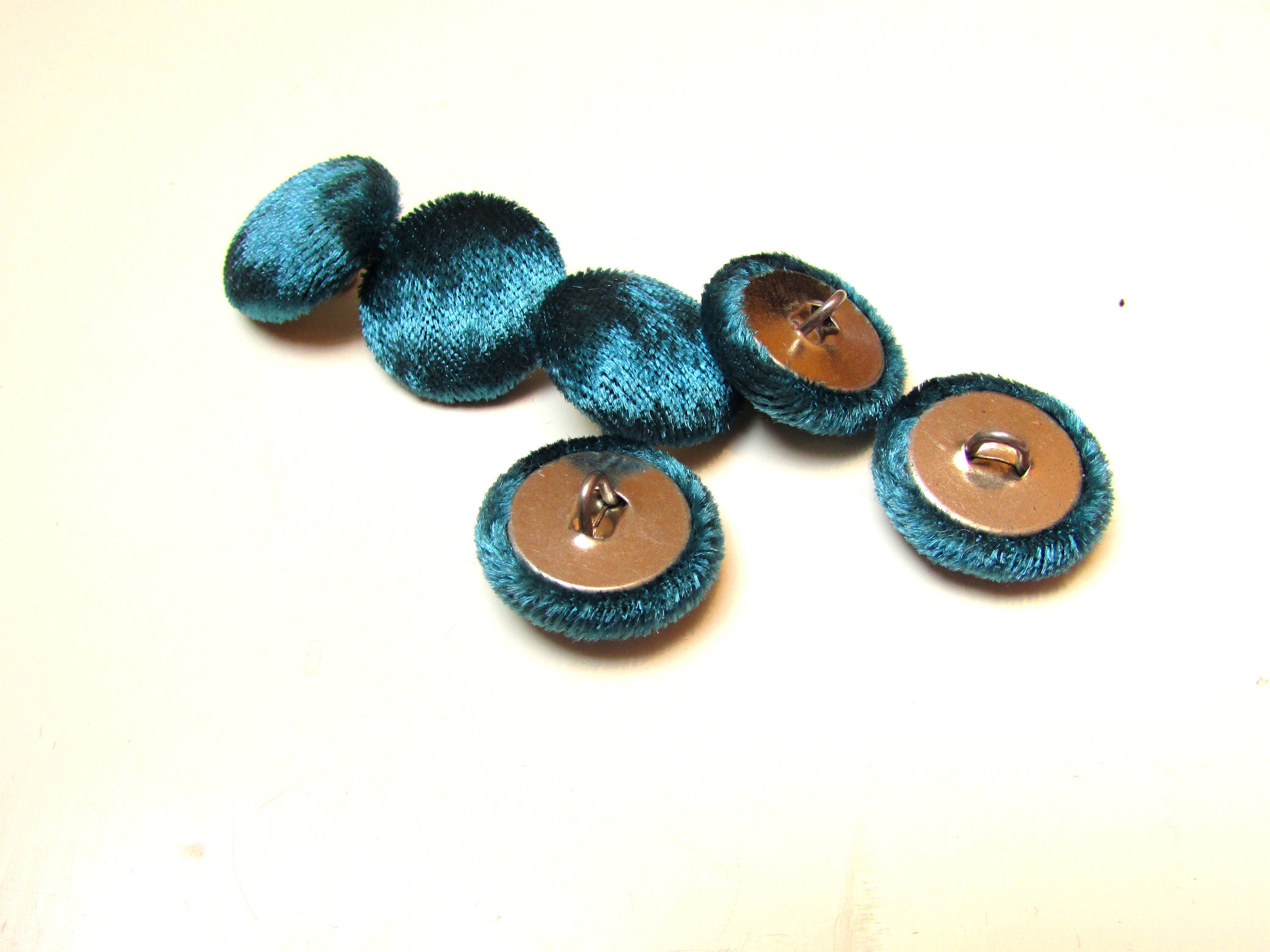 Green Velvet Buttons Jacket and Sleeve Buttons Set 6 Green | Etsy