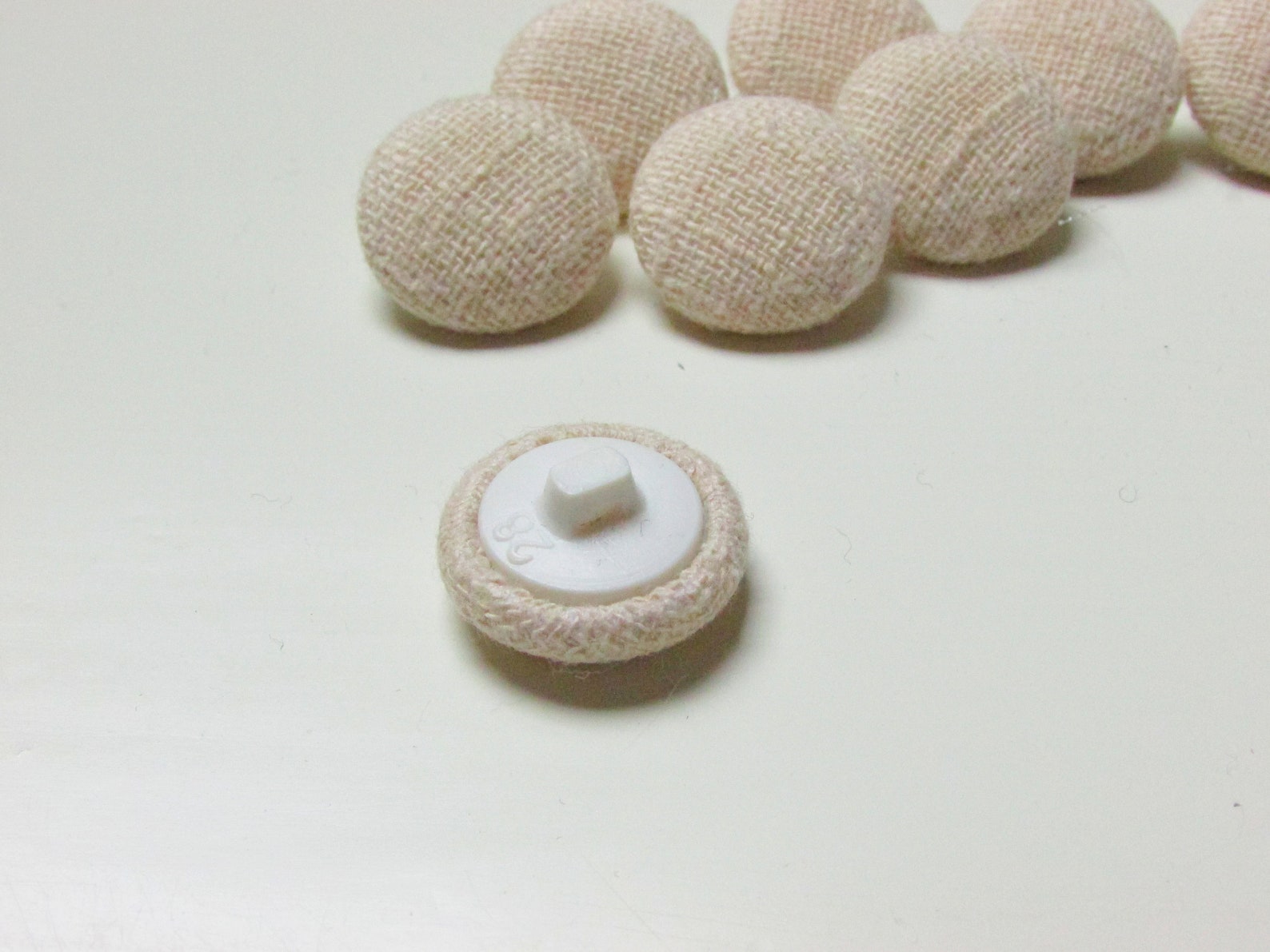 Wedding Beige Linen Buttons Linen Fabric Sewing Button - Etsy