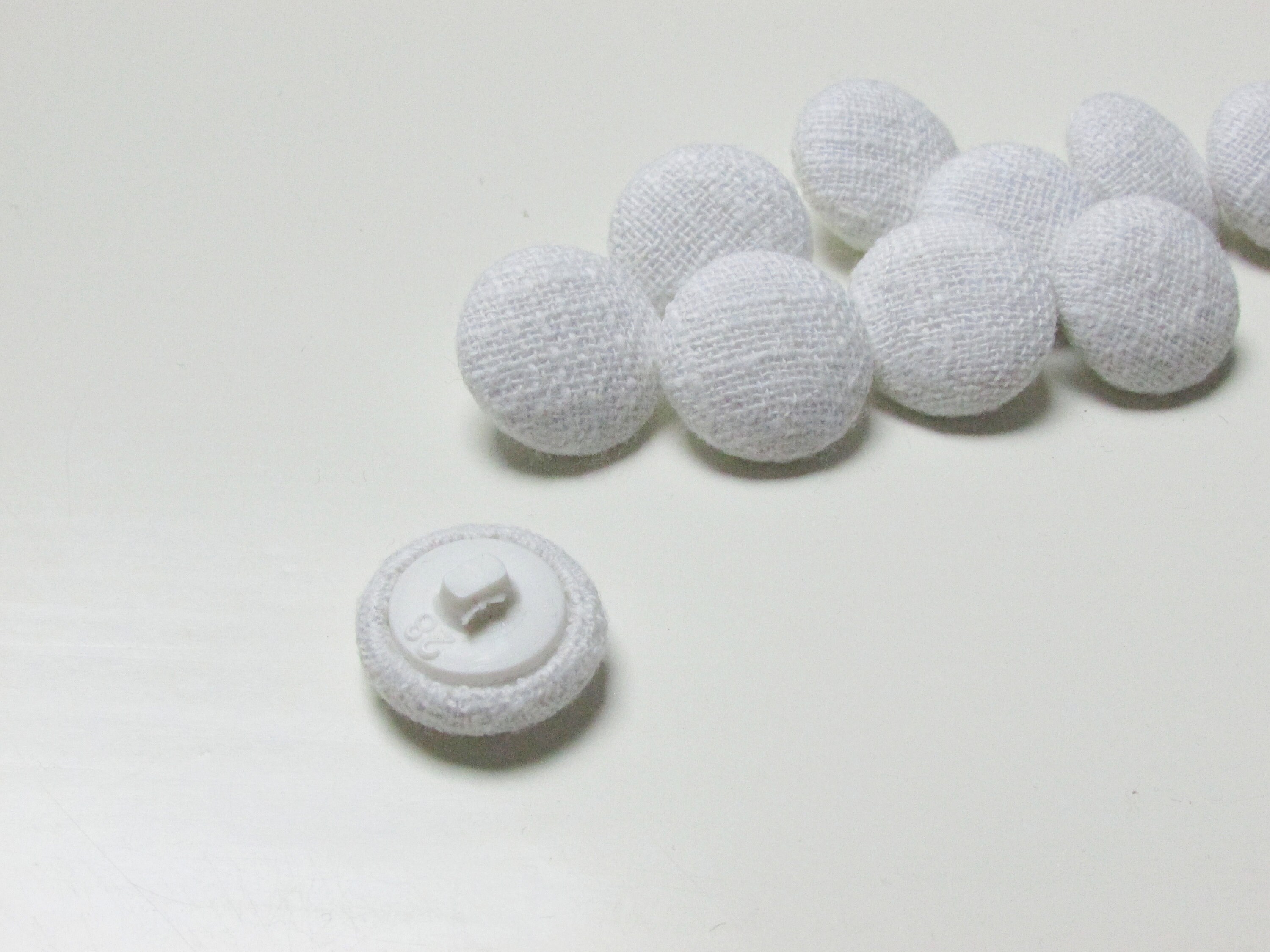Wedding Ivory Linen Buttons Ivory Fabric Sewing Button - Etsy