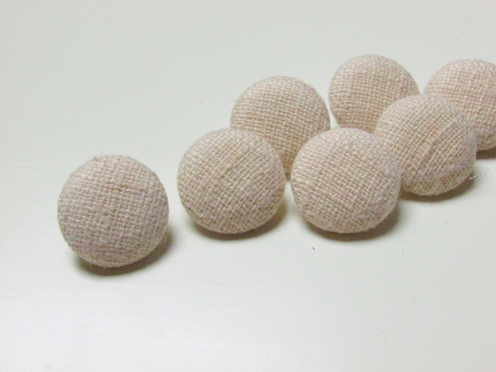 Wedding Beige Linen Buttons Linen Fabric Sewing Button | Etsy