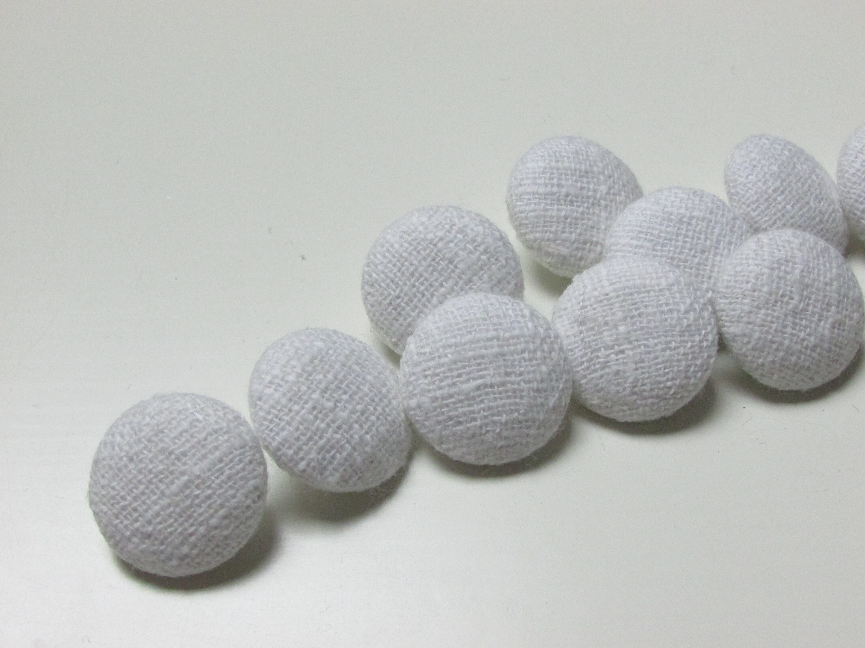 Wedding Ivory Linen Buttons Ivory Fabric Sewing Button - Etsy