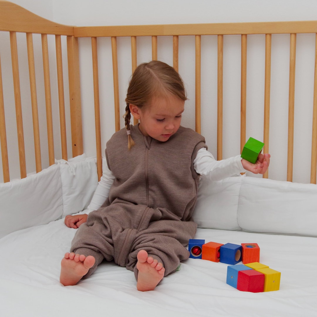 Merino Wool Sleep Sack With Feet: 2-layer Organic Sleep Bag !PREORDER ...