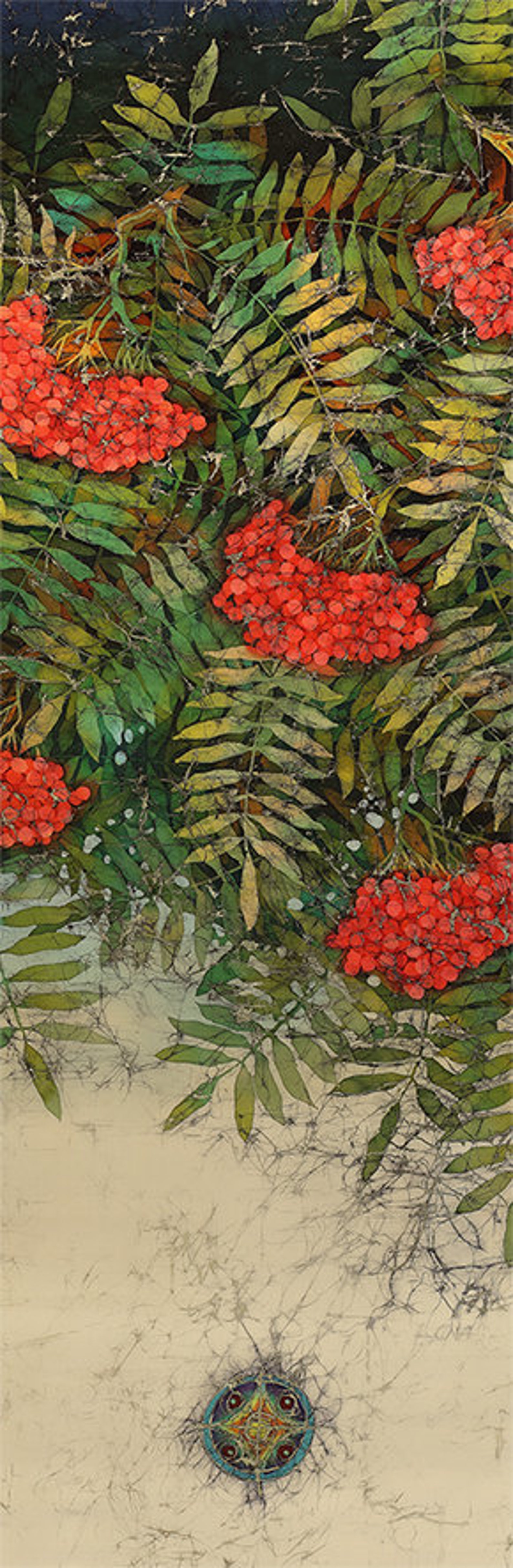 Rowan Tree.wall Textile.wall Hanging.home Textile.wall Tapestry.art ...
