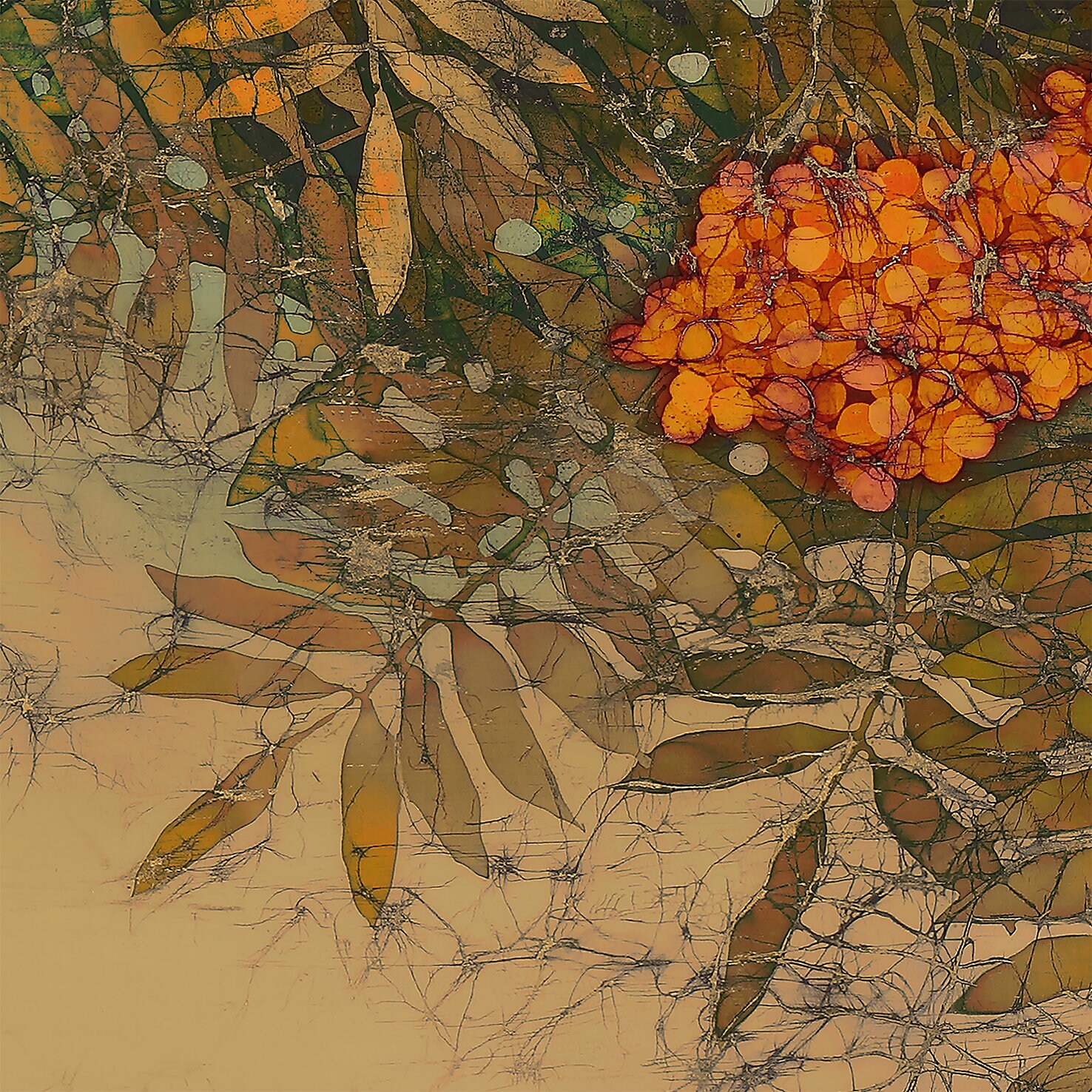 Rowan Tree.wall Textile.wall Hanging.home Textile.wall Tapestry.art ...