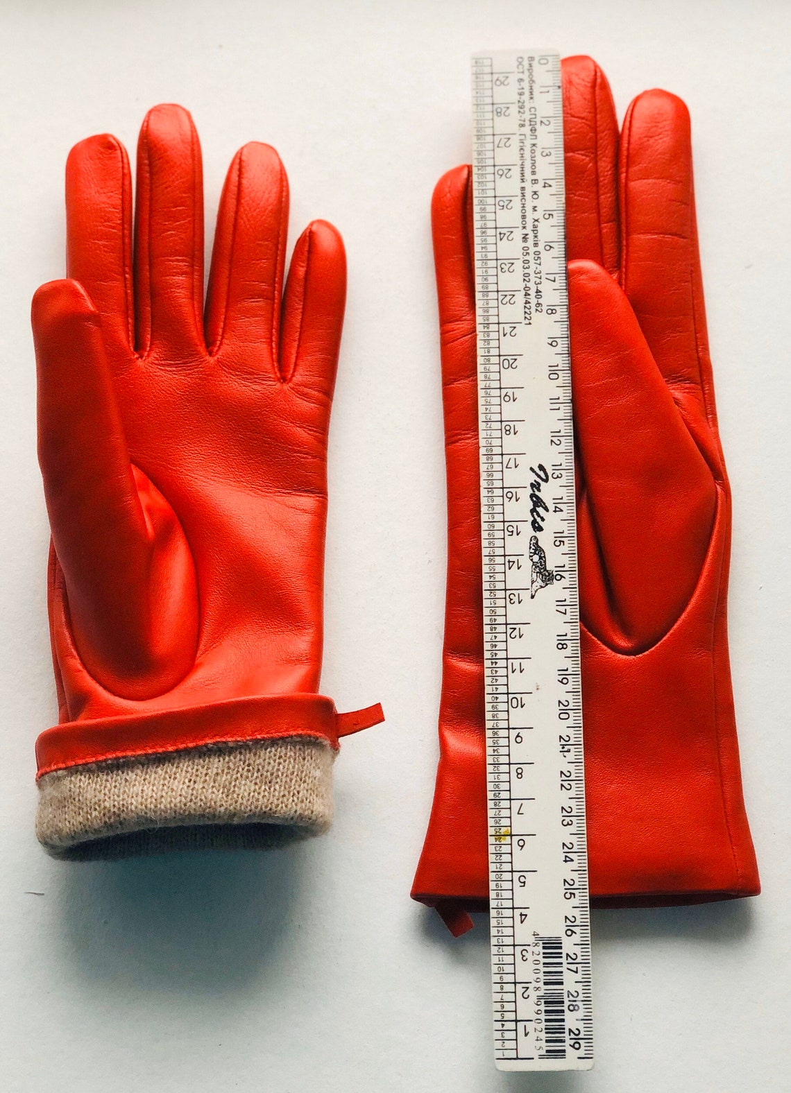 Cashemere Lined Glovesgloves Unisexwomens Leather - Etsy