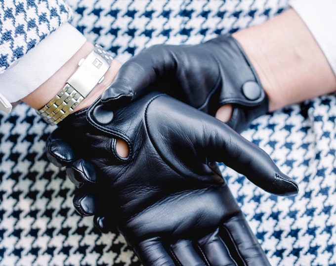Leather Touchscreen Gloves, Mobile Phone Smartphone Gloves Driving ...