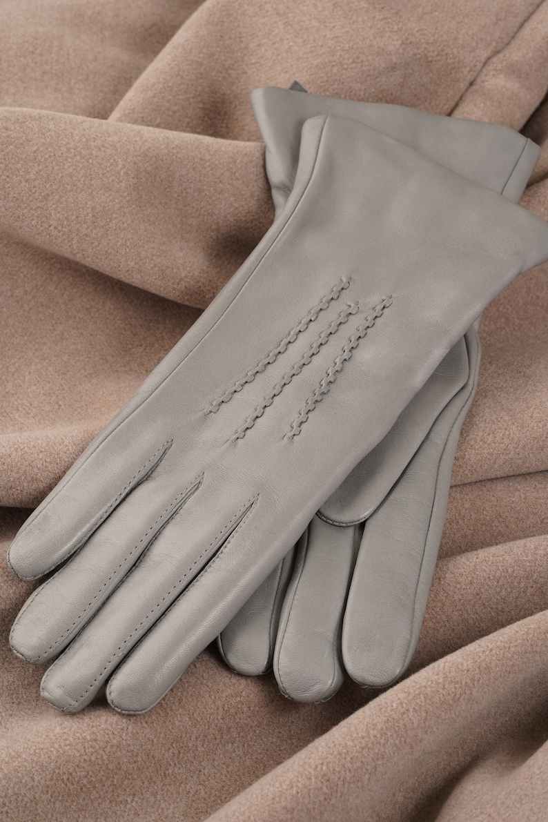 Cashemere Lined Glovesgloves Unisexwomens Leather - Etsy