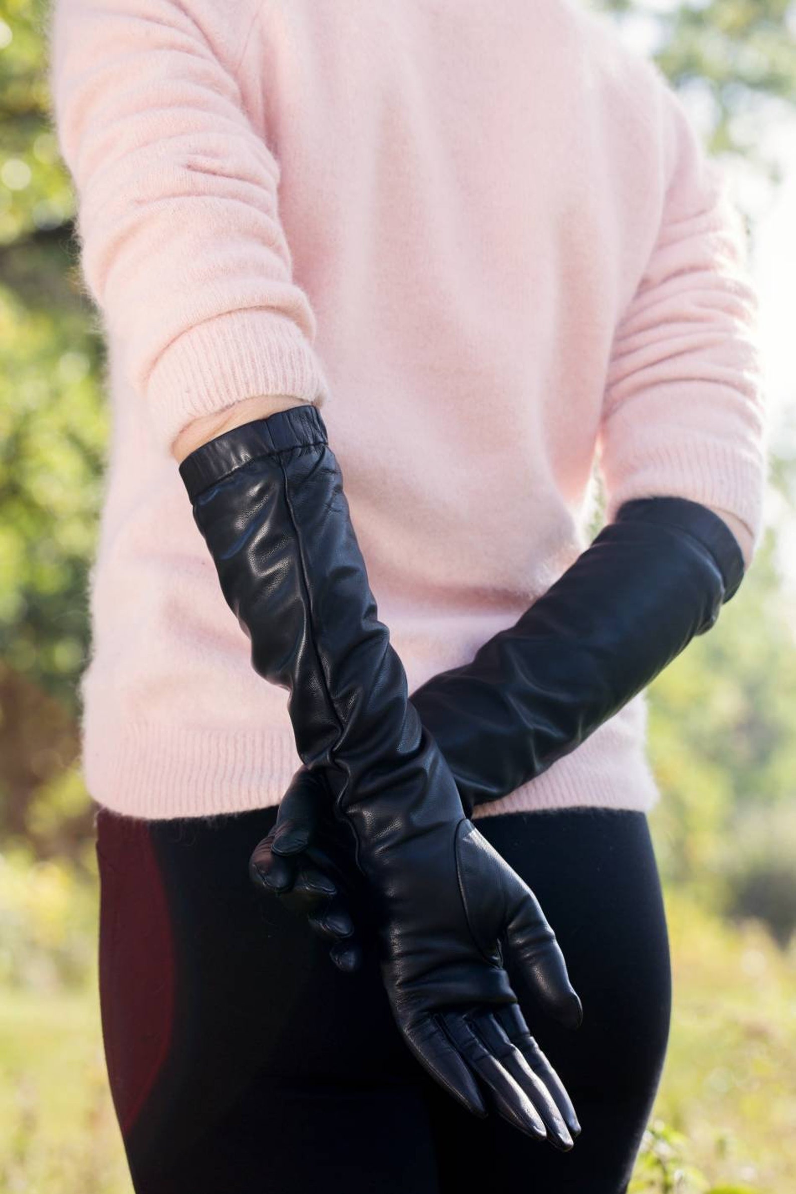 Cashemere Lined Glovesgloves Unisexwomens Leather - Etsy