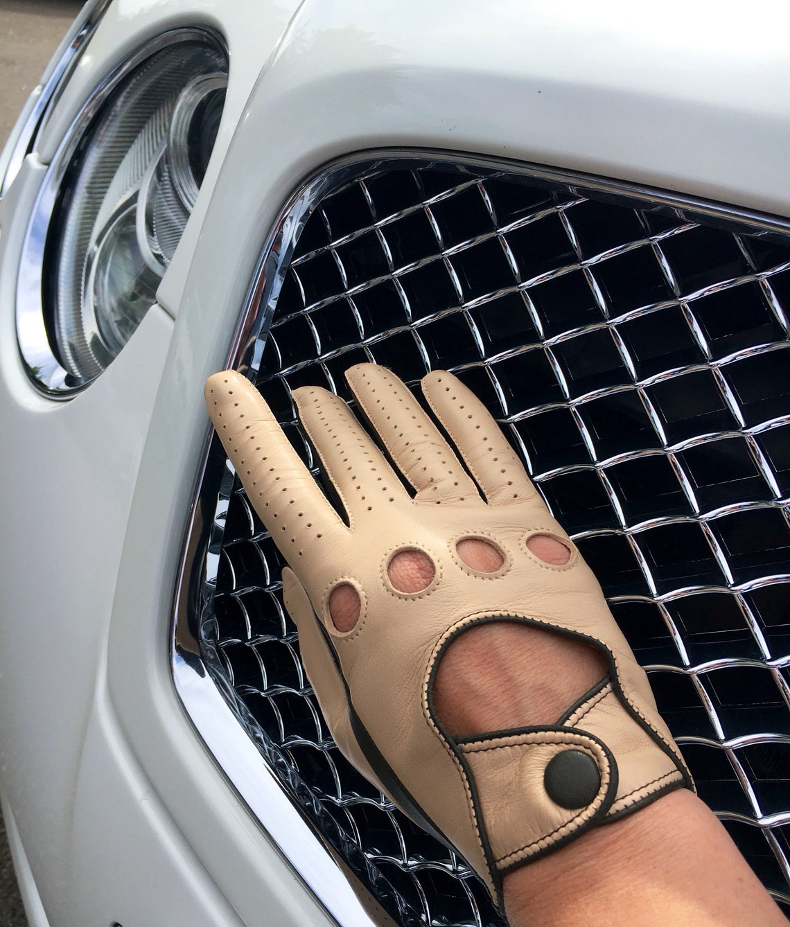 Unisex Gloves Men's Driving Gloves Driving Leather - Etsy