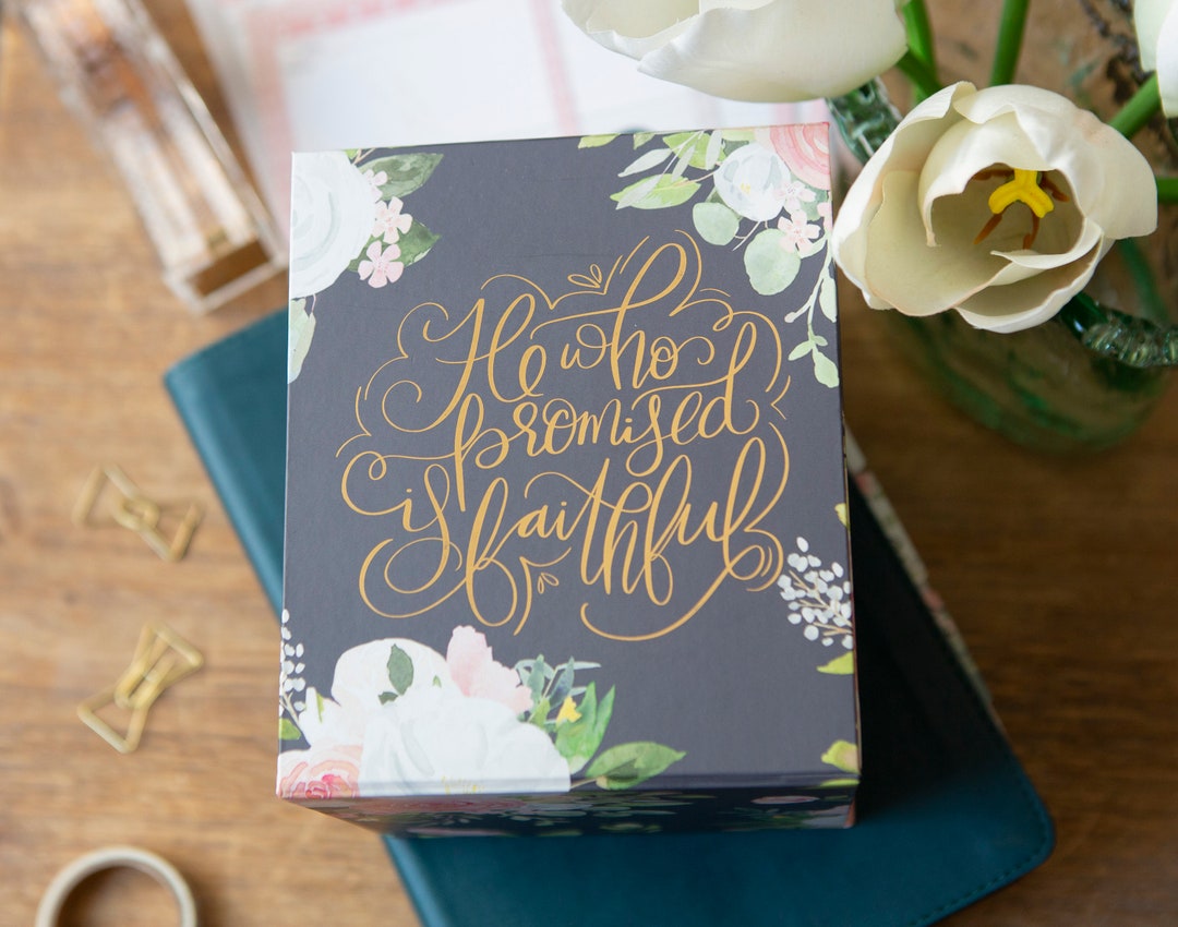 Verse Card Box | Scripture Card Box | Scripture Memory Card Box ...