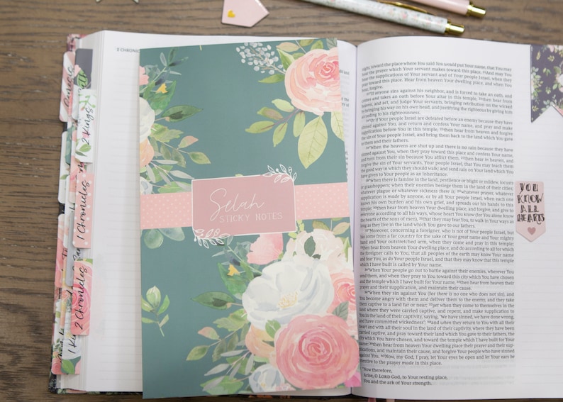 Sticky Notes for Bible | Bible Study Sticky Notes | Selah Sticky Notes ...