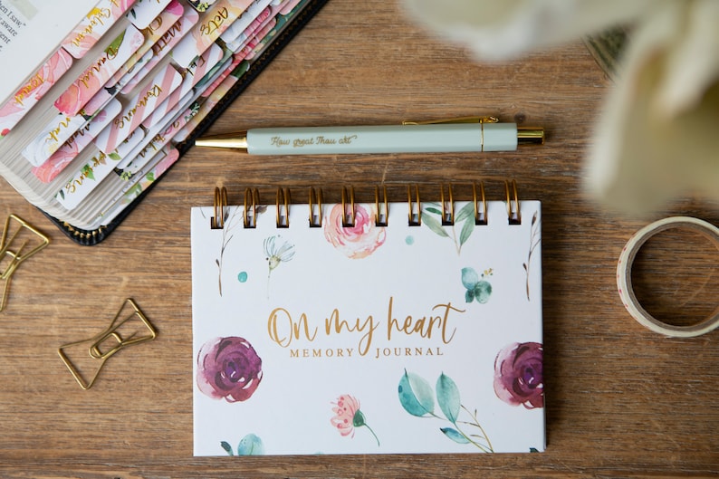 Memory Verse Journal / Bible Verse Memorization Journal / - Etsy