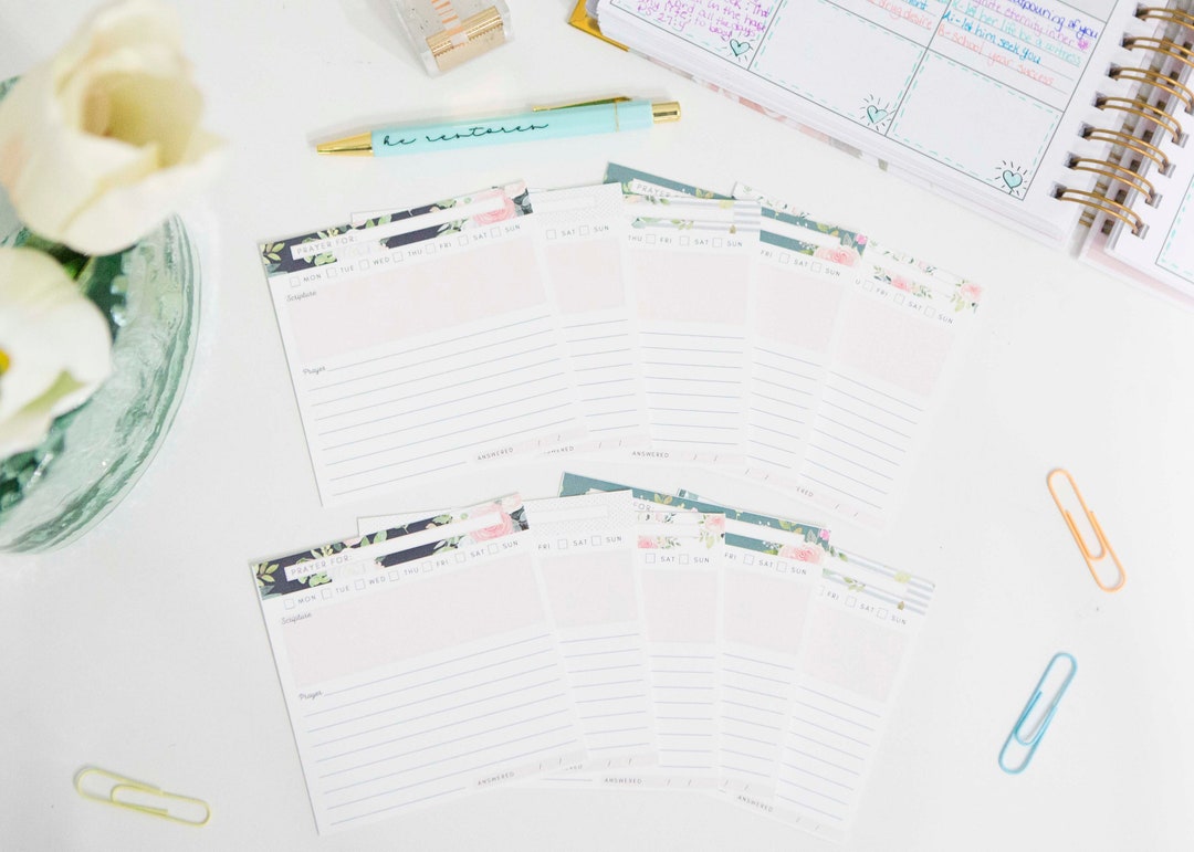 Prayer Cards / Set of 10 Cards for Prayers / Verse Cards / Prayer Card ...