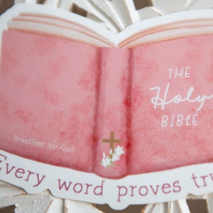 Christian Vinyl Stickers | Waterproof Christian Decal | Holy Bible ...