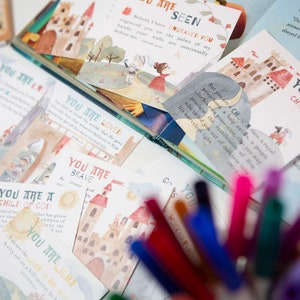 Kids Scripture Cards / Children's Bible Verse Memory Cards / Identity ...