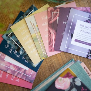 Verse Cards | Renewing the Mind Scripture Cards | Bible Verse Card Set ...