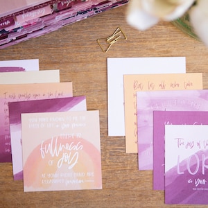 Scripture Cards / Joy Bible Verse Cards / Encouraging Verse Cards ...