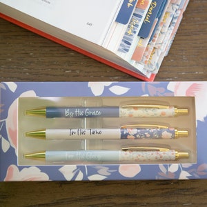 Christian Pen Set | Pens for Bible Study | Bible Study Accessories ...