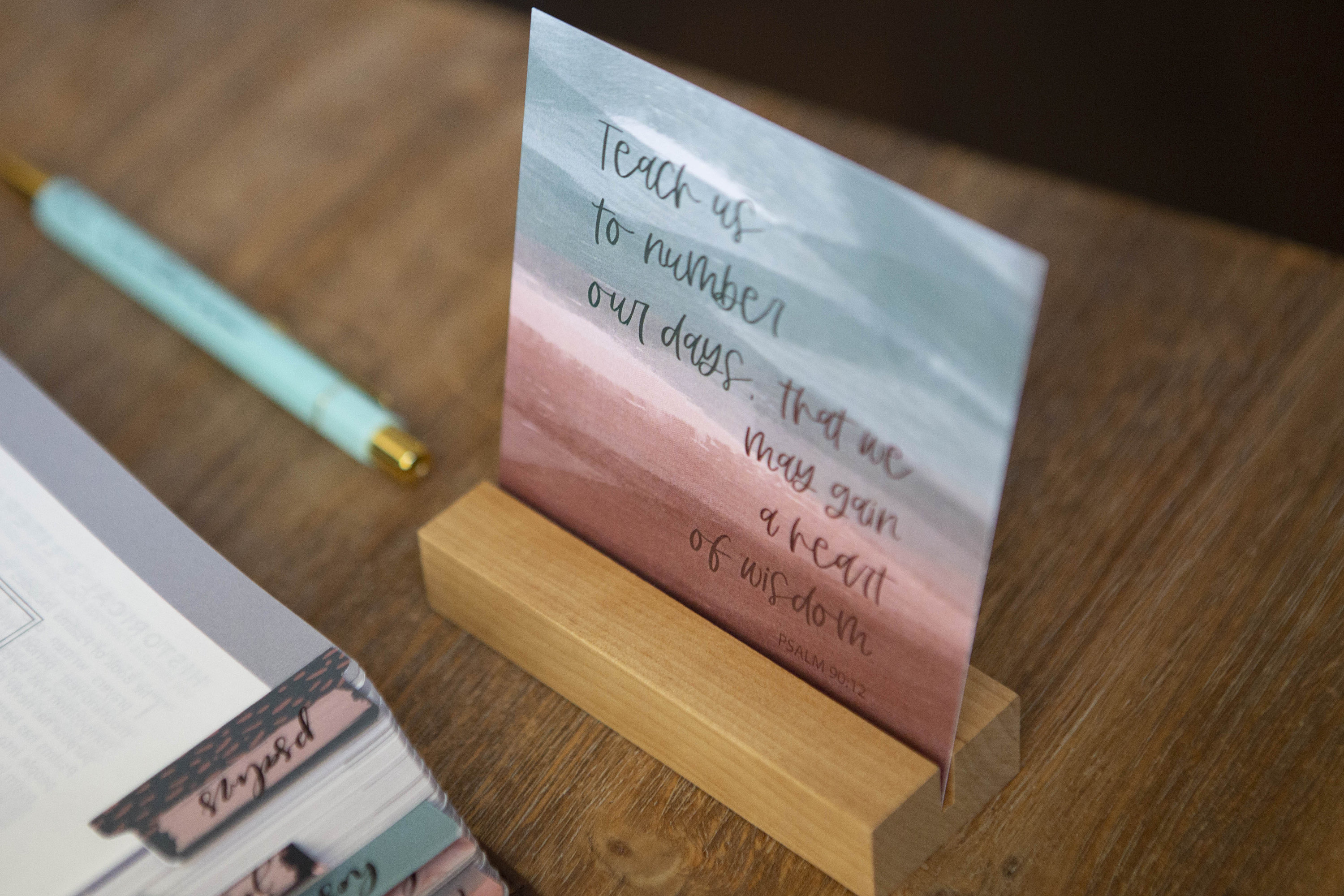 Scripture Card Stand Bible Verse Card Stand Wooden Stand - Etsy