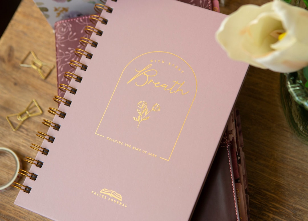 With Every Breath Praise Journal | Daily Worship Journal | Scripture ...