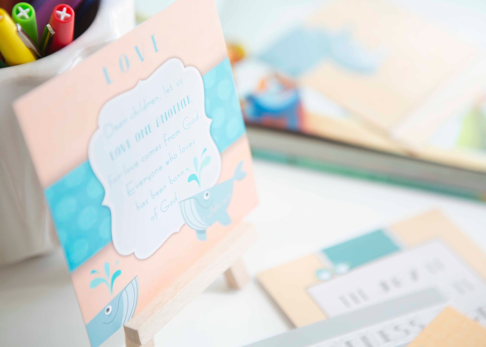 Kids Verse Cards / Children's Bible Verse Memory Cards / - Etsy