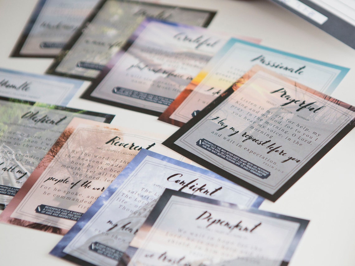 Scripture Cards for Men / Bible Verses for Men / Man of God Bible Verse ...