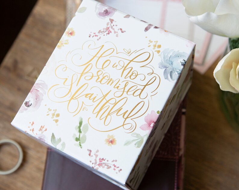 Scripture Card Box | Verse Card Box | Scripture Memory Card Box | Verse ...