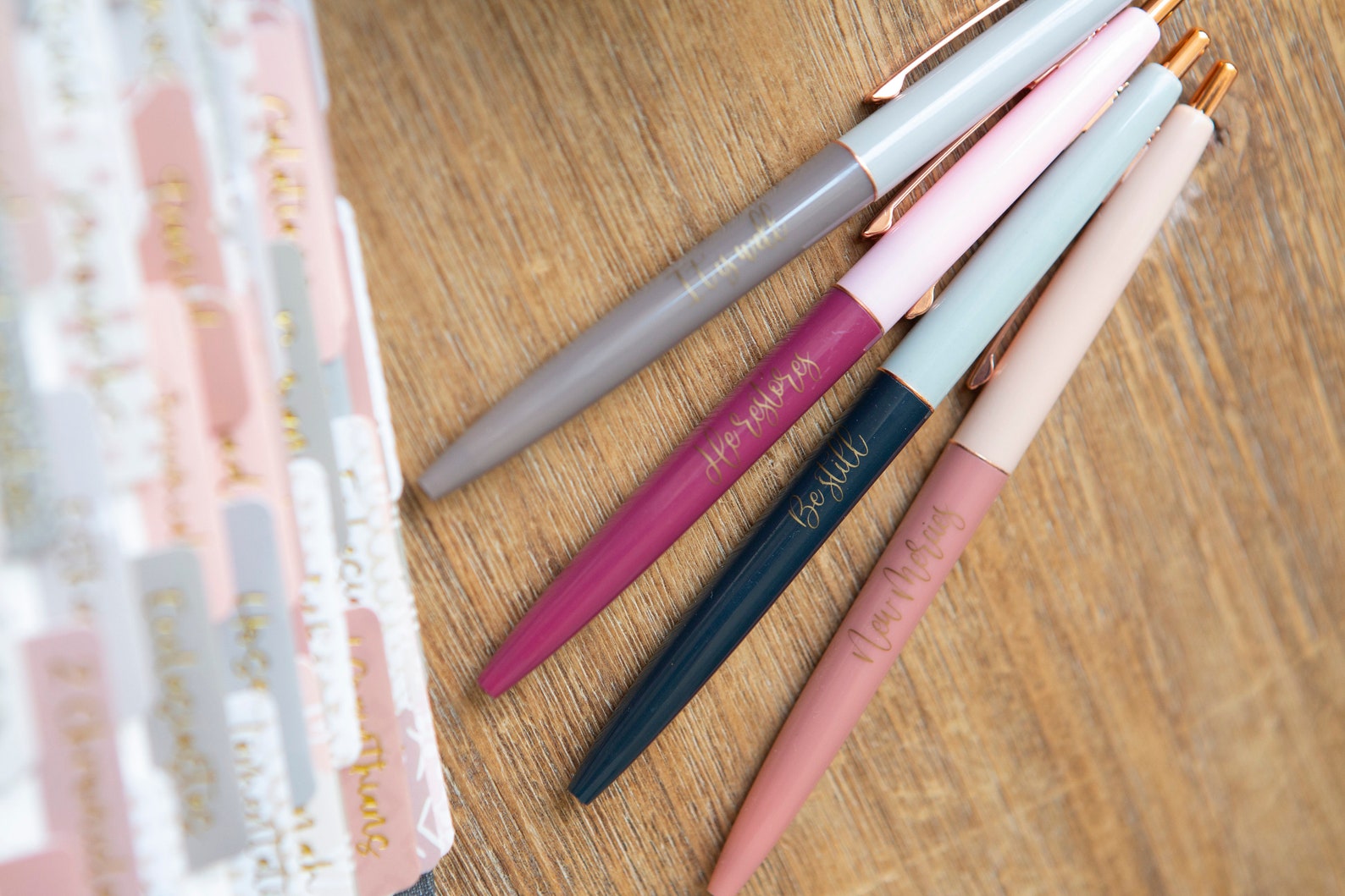 Christian Pen Set Pens for Bible Study It is Well Pen - Etsy