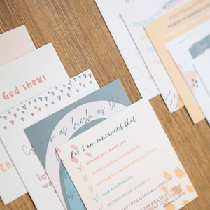 Scripture Cards / God's Love Verse Cards / Bible Verse Cards on God's ...