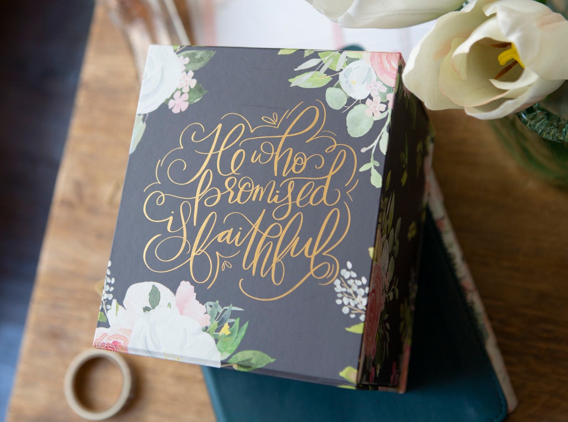 Verse Card Box | Scripture Card Box | Scripture Memory Card Box ...