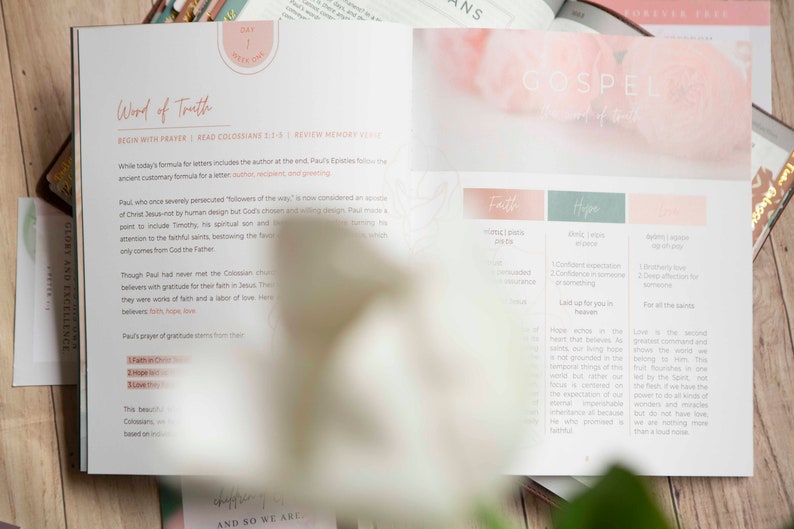 EXALTED | Colossians Bible Study | In-depth Bible Study on Colossians ...