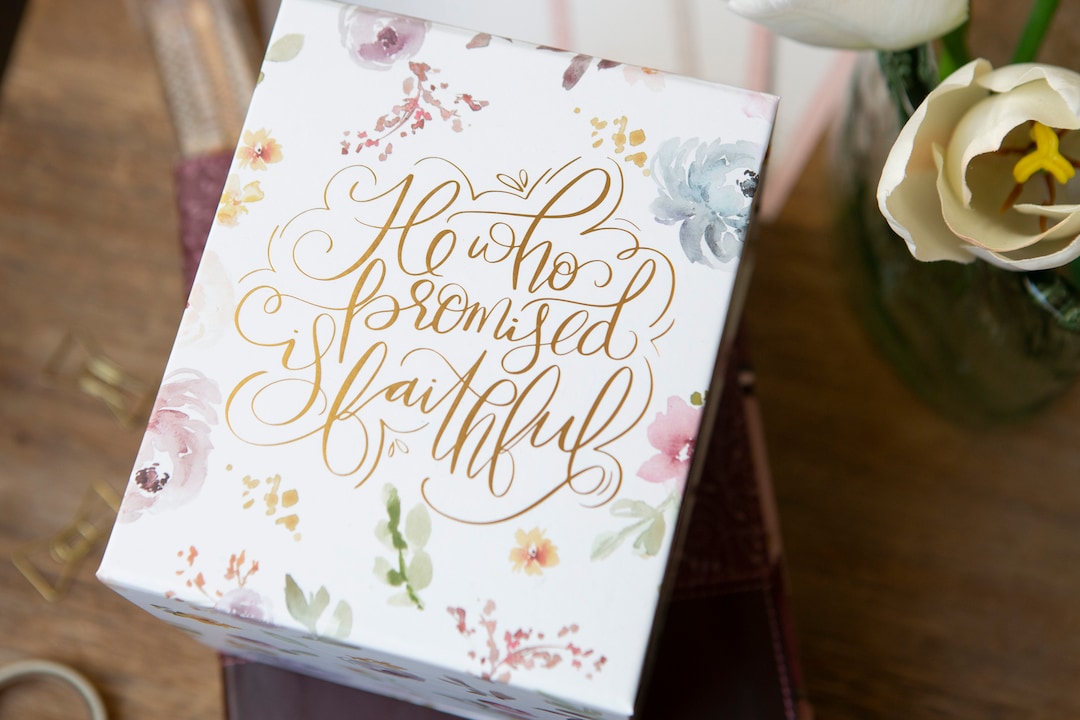 Scripture Card Box | Verse Card Box | Scripture Memory Card Box | Verse ...