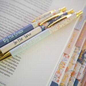 Christian Pen Set | Pens for Bible Study | Bible Study Accessories ...