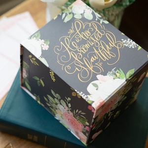 Verse Card Box | Scripture Card Box | Scripture Memory Card Box ...