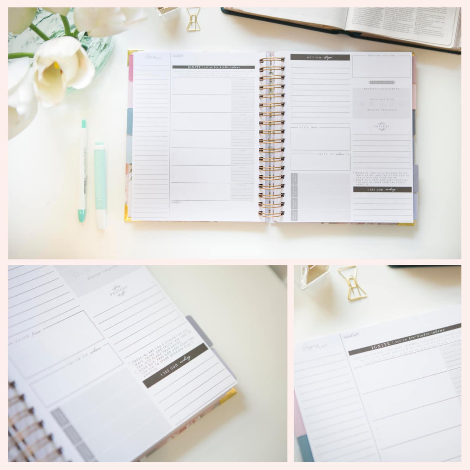 Devotional Planner / Christian Planner / Faith Planner / Bible - Etsy