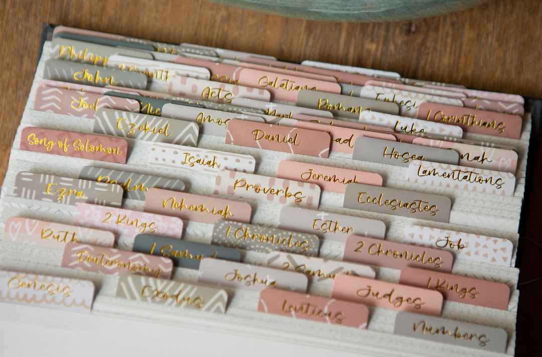 Bible Tabs | Laminated Bible Tabs | Tabs for the Bible | Pretty Bible ...