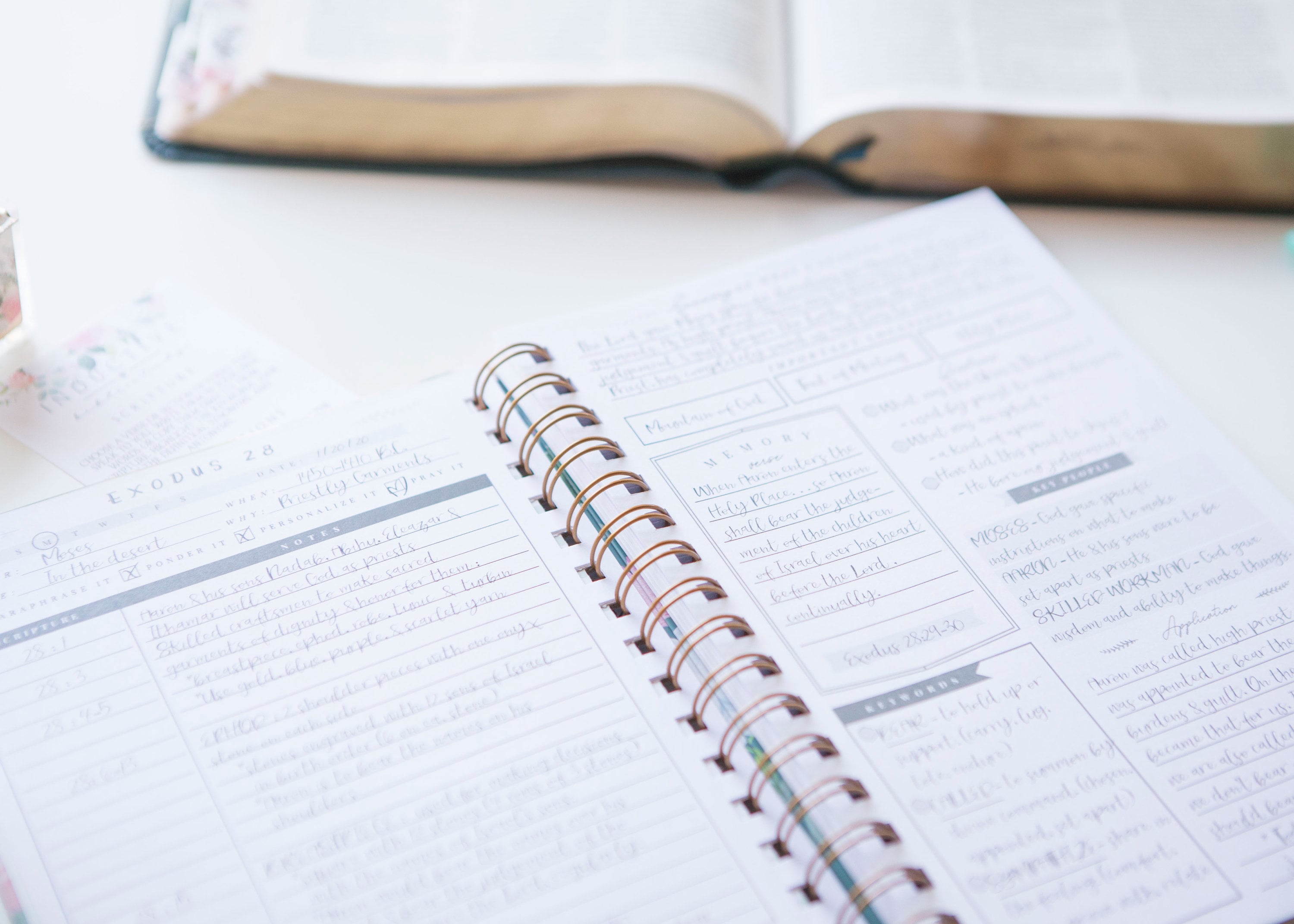 BIBLE STUDY Journal / Scripture Writing Journal / Bible | Etsy
