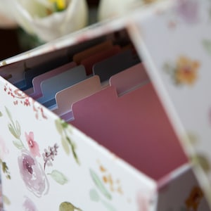 Scripture Card Box | Verse Card Box | Scripture Memory Card Box | Verse ...