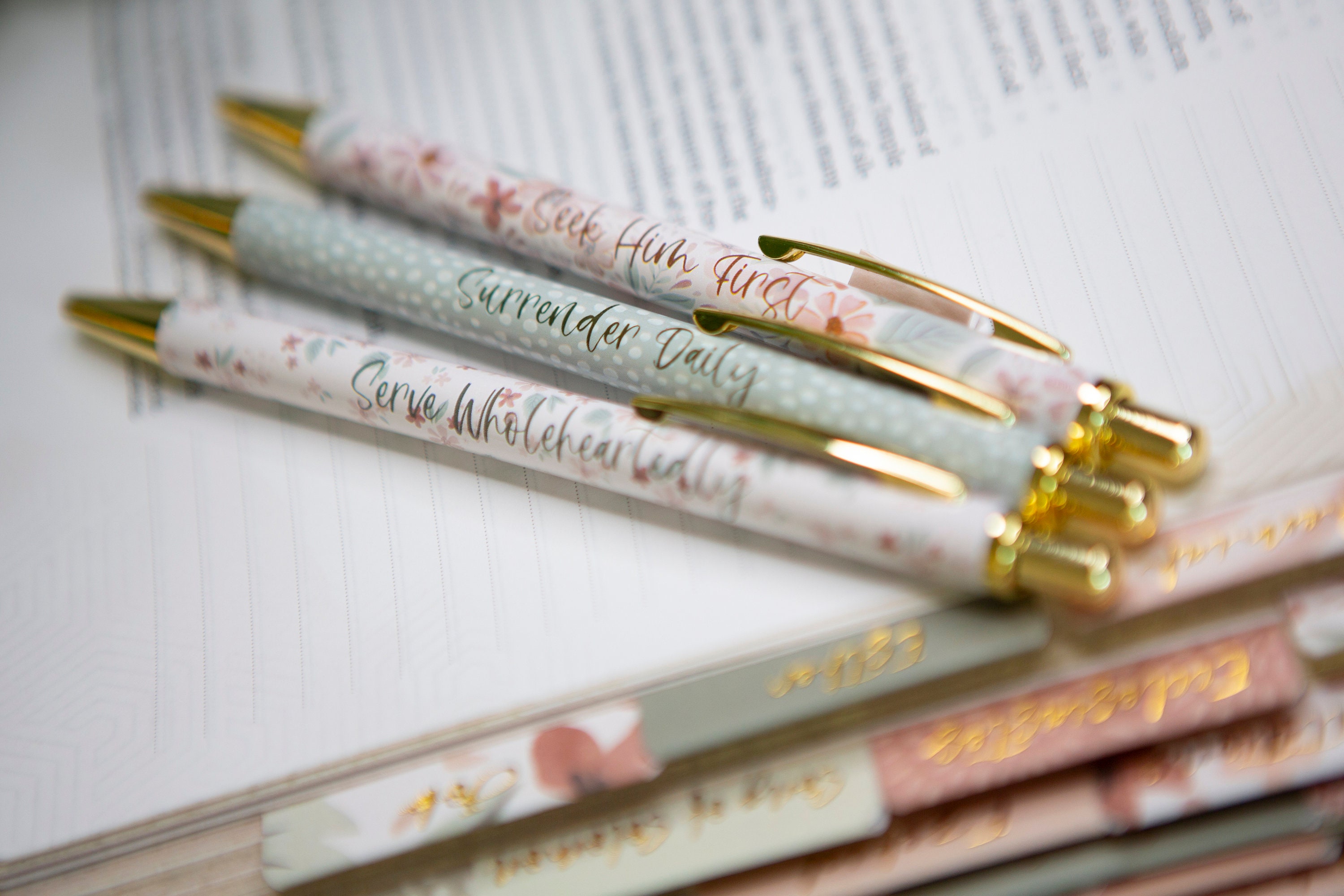 Pens for Bible Study | Christian Pen Set | Bible Study Accessories ...