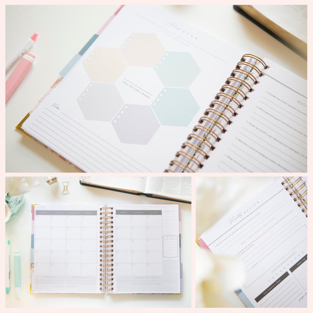Daily Christian Planner | Christian Goal Planner | Daily Devotional ...