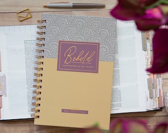 BIBLE STUDY Journal Christian Journals for Bible Study Read Through the ...