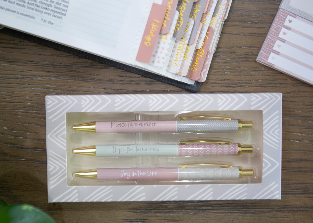 Bible Study Pens | Christian Pen Set | Bible Study Accessories ...